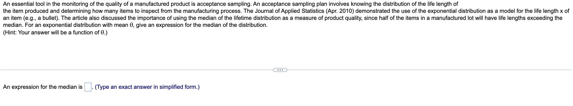 Solved An essential tool in the monitoring of the quality of | Chegg.com