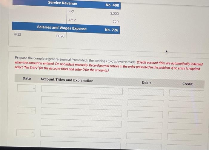 Solved The following T-accounts summarize the ledger of | Chegg.com