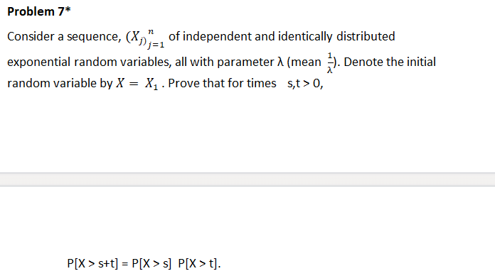 Solved Problem 7*Consider a sequence, (xj)j=1n of | Chegg.com