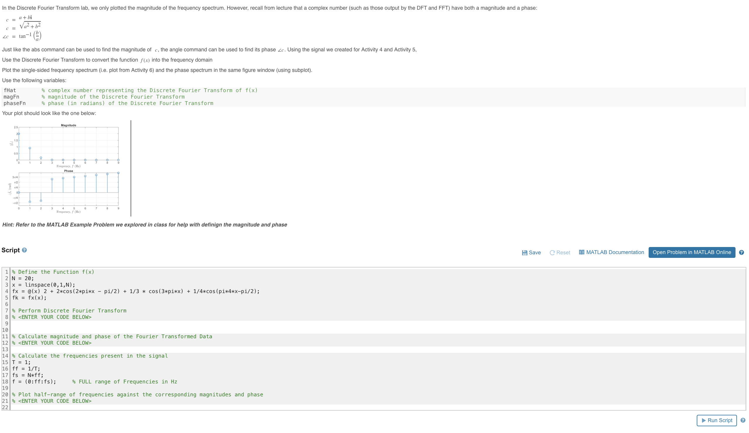 Solved c=a+bic=a2+b22??c=tan-1(ba)Just like the abs command | Chegg.com