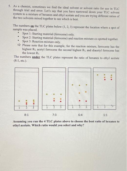 Solved 5. As a chemist, sometimes we find the ideal solvent | Chegg.com
