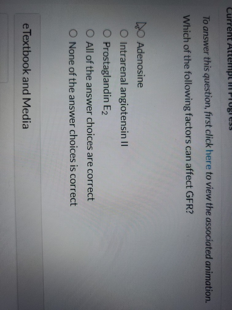 Solved Current Attempt Progress To answer this question, | Chegg.com