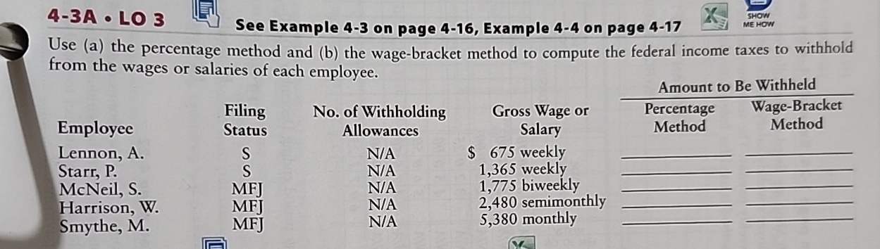 Solved 4-3A*L03See Example 4-3 ﻿on page 4-16, ﻿Example 4-4 | Chegg.com