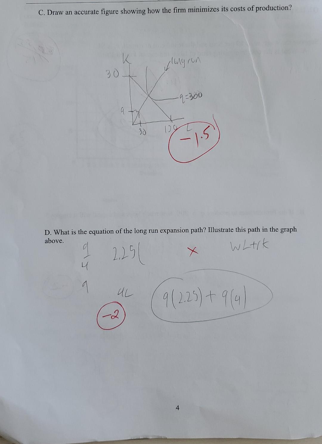 Solved Q2. [15 points] A firm's production function in the | Chegg.com