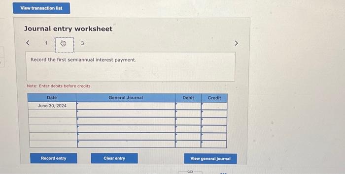 Solved Journal entry worksheet 3Journal entry | Chegg.com