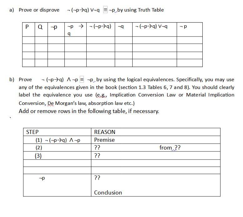 Solved in regards to discrete structures. | Chegg.com