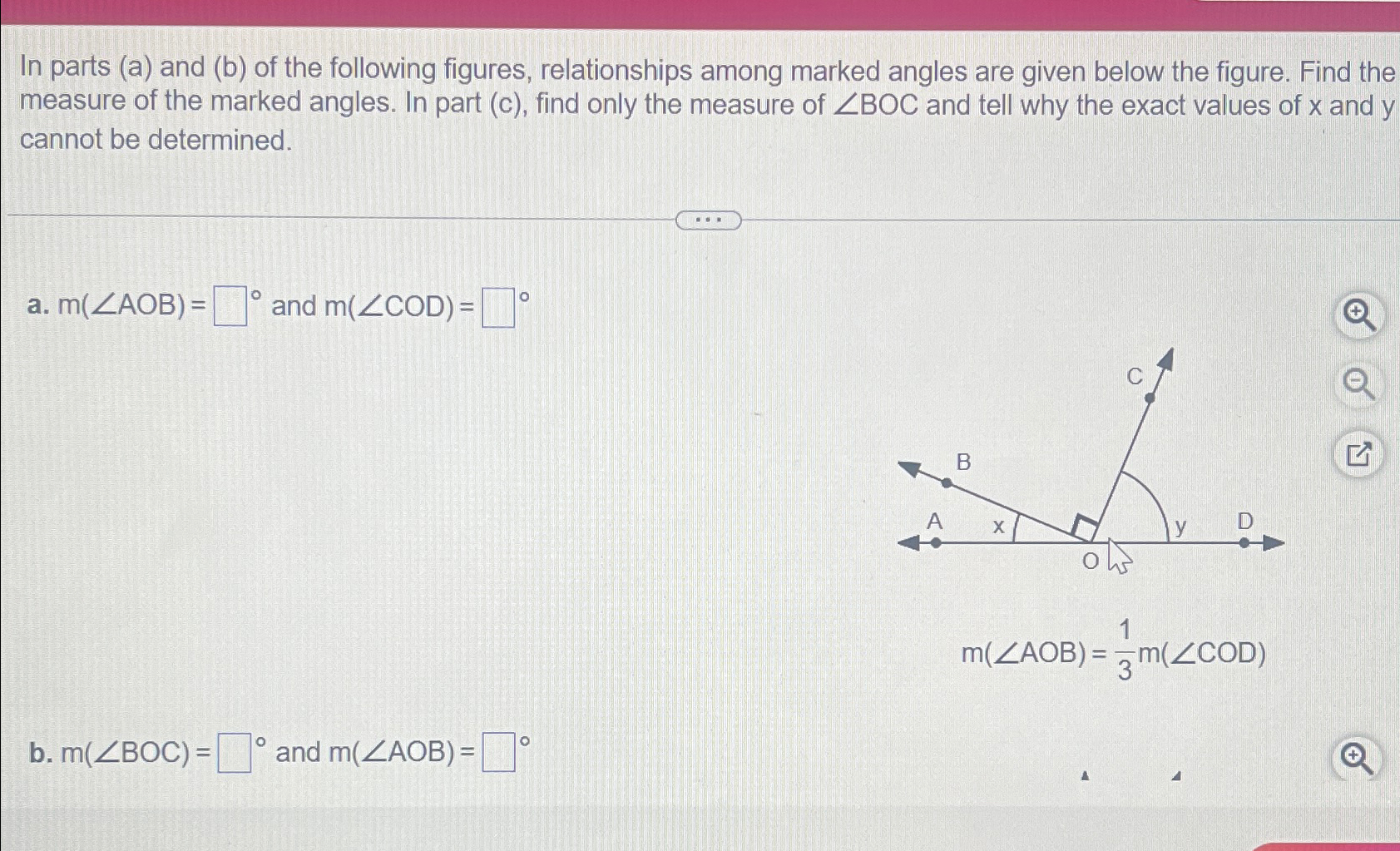 Solved In parts (a) ﻿and (b) ﻿of the following figures, | Chegg.com