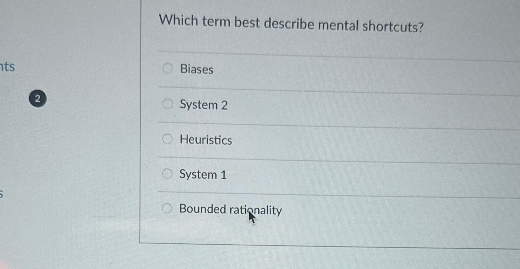 Solved Which term best describe mental | Chegg.com