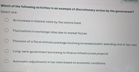 Solved Which of the following activities is an example of | Chegg.com