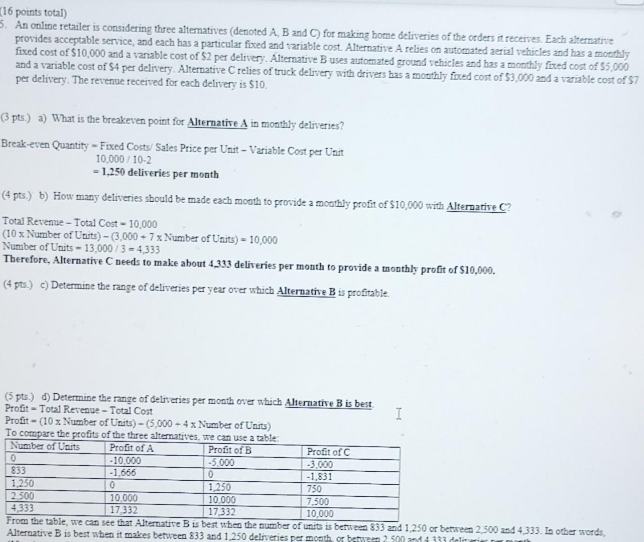 Solved (12 points) 4. A project with seven activities | Chegg.com