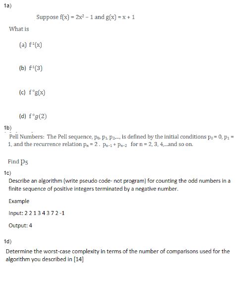Solved In regards to discrete structures. Thank you in | Chegg.com