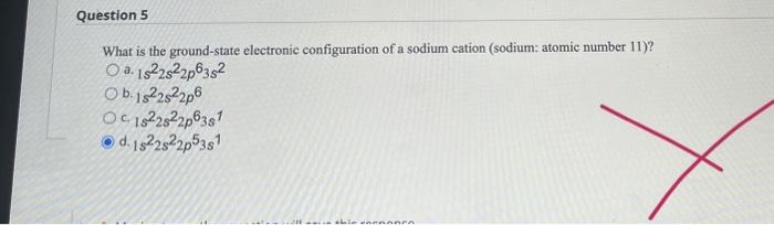 Solved What is the ground-state electronic configuration of | Chegg.com