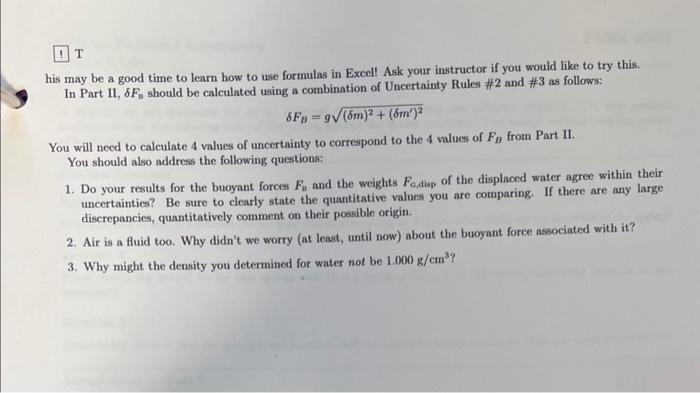 Solved please answer pre-lab exercise number 2. all info is | Chegg.com