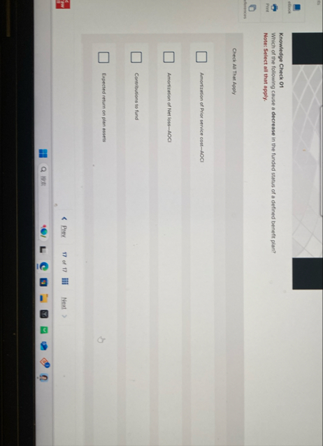 Solved Knowledge Check 01Which of the following cause a | Chegg.com