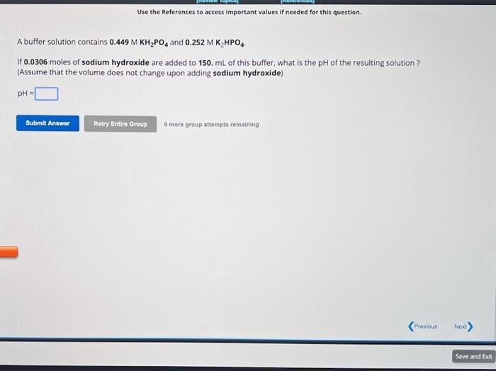 Solved A buffer solution contains 0.418M acetic acid and | Chegg.com