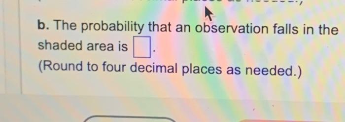 Sketen the normal curve with mean μ and standard | Chegg.com