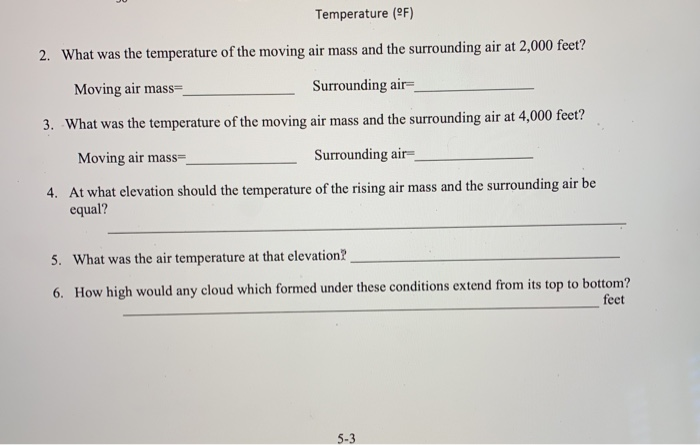 PPS- Litars Lab Assignment 5 ATMOSPHERIC STABILITY, | Chegg.com