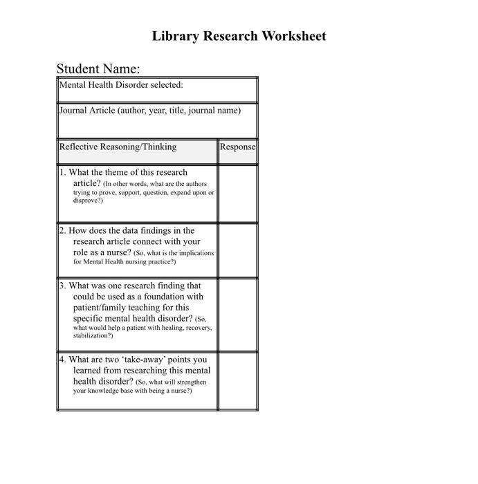 Solved pls fill out for me you dont need to access the | Chegg.com