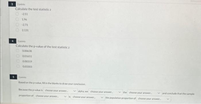 Solved Homework 11: One-Sample Proportion Test Use the | Chegg.com