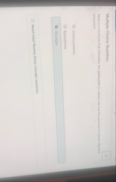 Solved Multiple Choice Question | Chegg.com