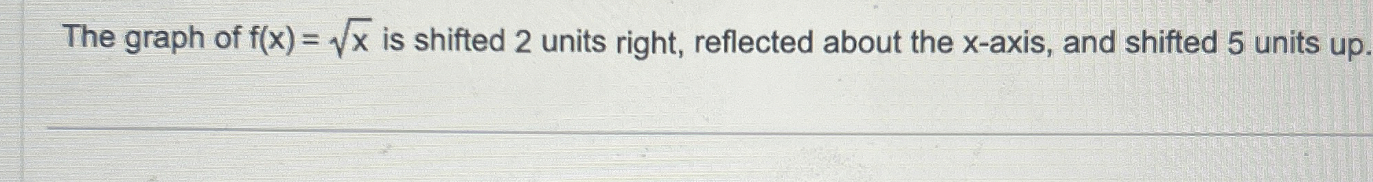 Solved The graph of f(x)=x2 ﻿is shifted 2 ﻿units right, | Chegg.com
