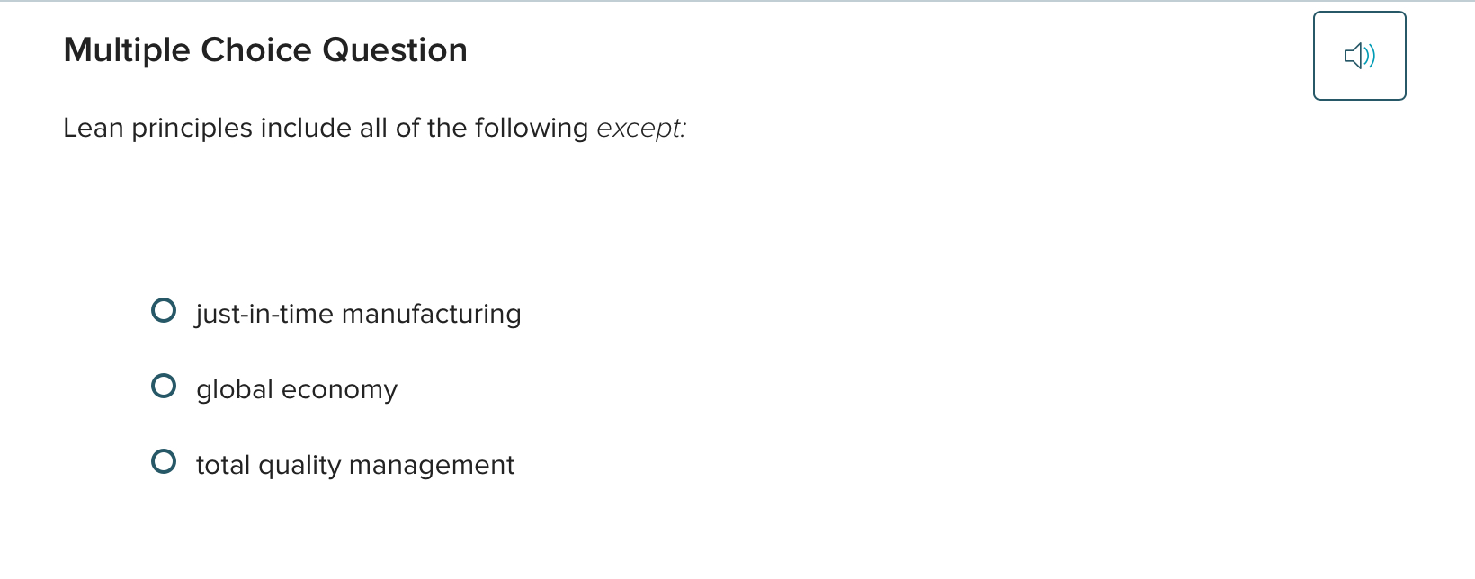 Solved Multiple Choice QuestionExpansion of competitive | Chegg.com