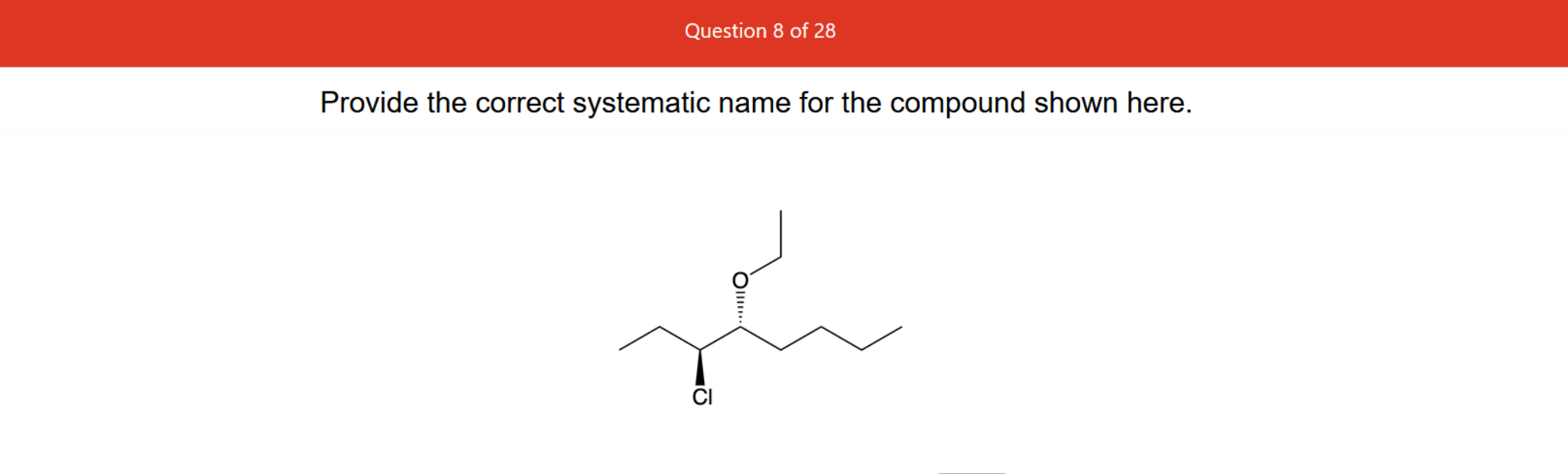 Provide the correct systematic name for the compound | Chegg.com