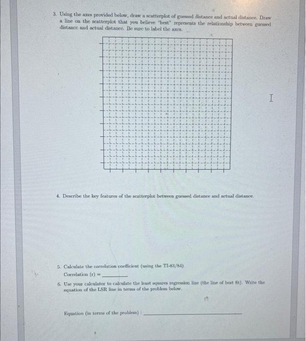 Solved 4.2 Activity 24: Least Squares Regression Objective: | Chegg.com