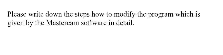 Solved Please write down the steps how to modify the program | Chegg.com