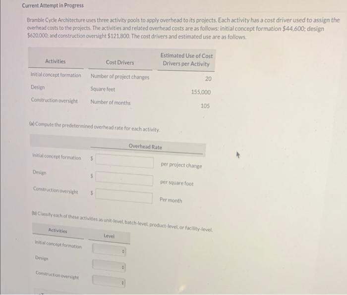 Solved Current Attempt in Progress Bramble Cycle | Chegg.com