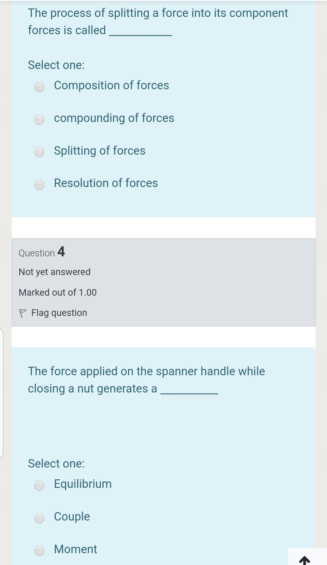 Solved The process of splitting a force into its component | Chegg.com