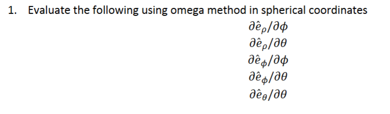 Solved Evaluate the following using omega method in | Chegg.com