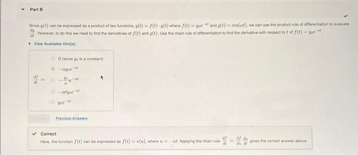 Solved Part F For this trajectory, what would the vertical | Chegg.com