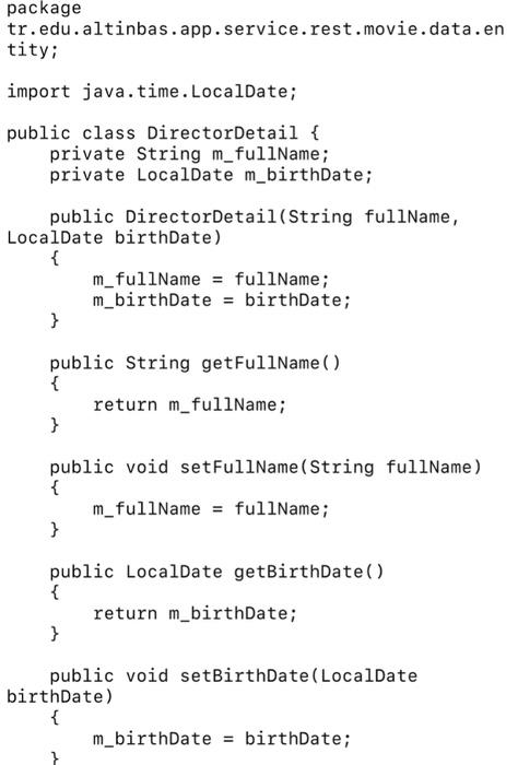 Solved -Write the functions which have the code throw new | Chegg.com