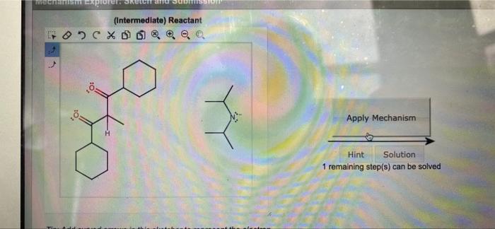 Solved (Intermediate) Reactant OXO 10 © Apply Mechanism Hint | Chegg.com