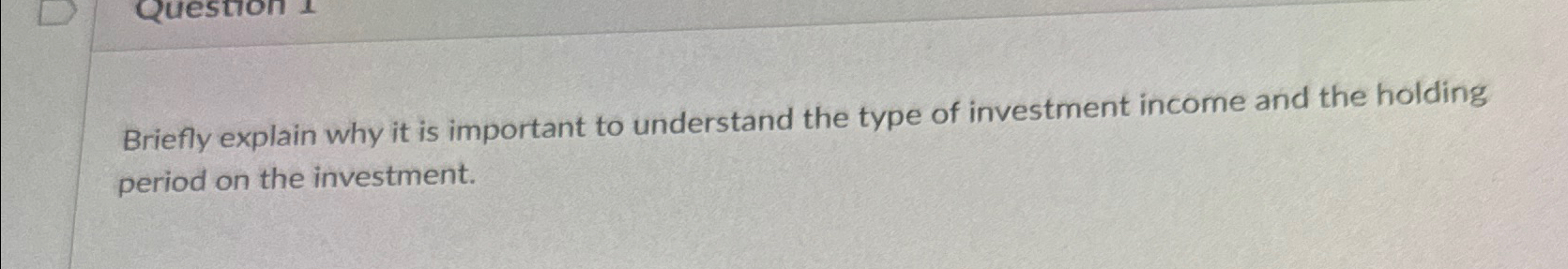 Solved Briefly explain why it is important to understand the | Chegg.com