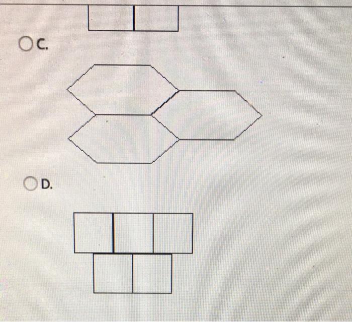 Solved Which of the following is a regular tiling of the | Chegg.com