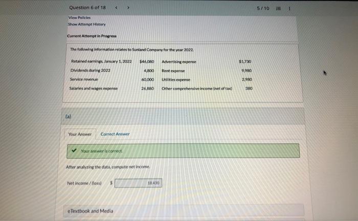 Solved View Policlet snow Attempt History Current Attempt in | Chegg.com