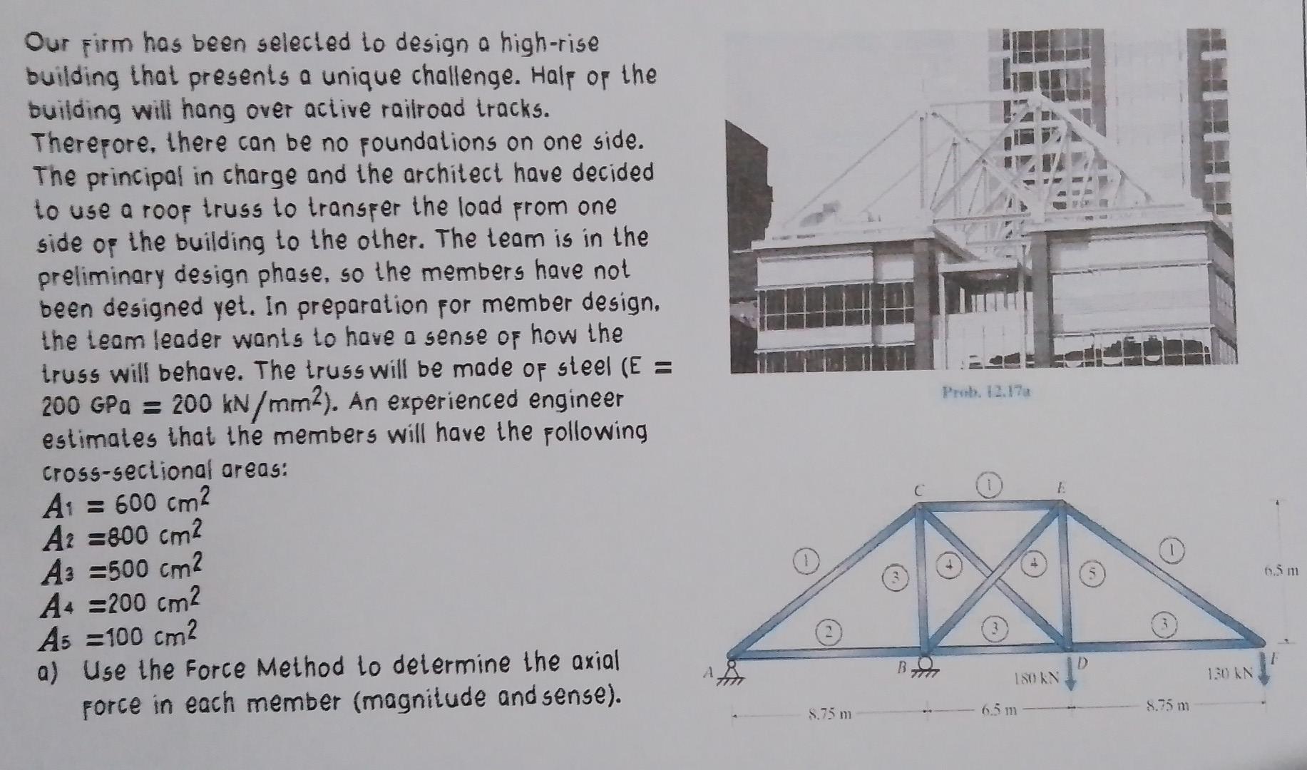 Solved Our firm has been selected to design a high-rise | Chegg.com