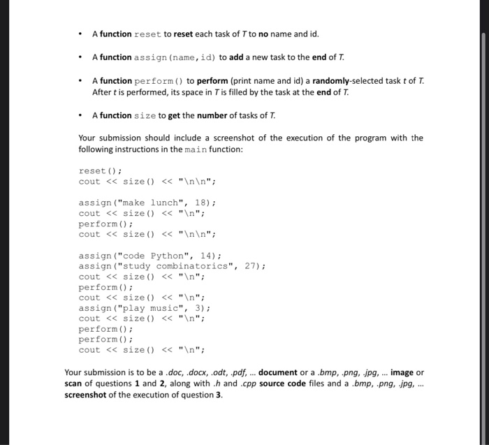 Solved 3 Using C Write A Program To Simulate A Robot 8064