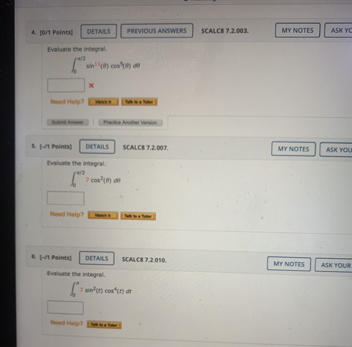 Solved 4. (0/1 Points) DETAILS PREVIOUS ANSWERS SCALC8 | Chegg.com