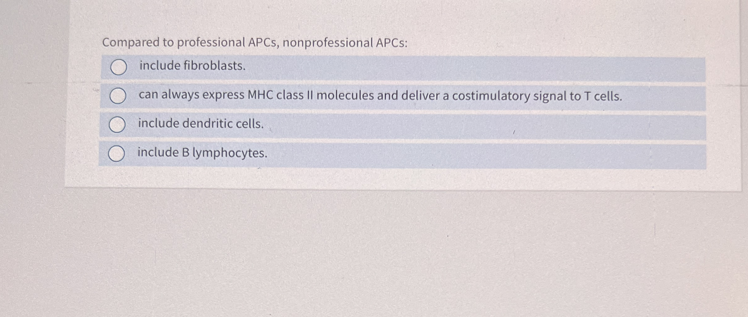 Solved Compared to professional APCs, nonprofessional | Chegg.com