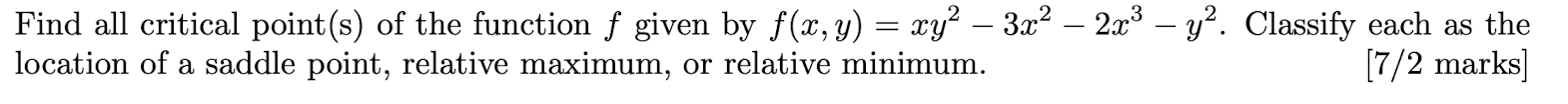 Solved Find all critical point(s) ﻿of the function f ﻿given | Chegg.com