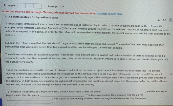 Solved Attempts: Average: /19 Attention: Due to a bug in | Chegg.com