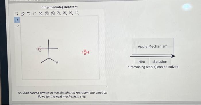 Solved Tip: Only add curved arrows in this sketcher Tip: | Chegg.com