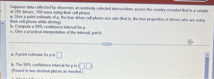 Solved Suppose data collected by observers at randomly | Chegg.com