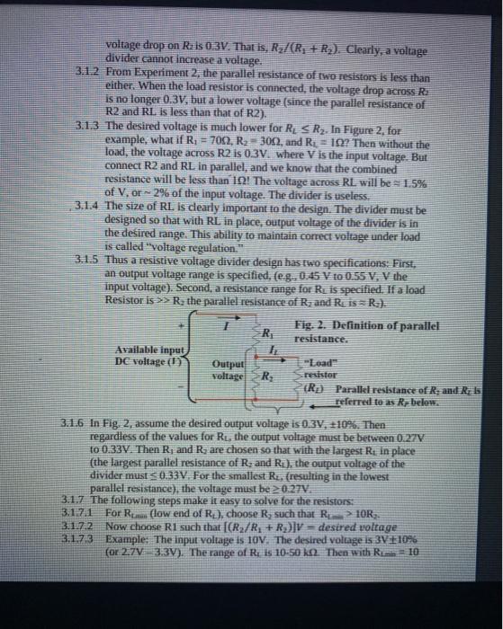 Solved 3 ENGR 2105 Experiment #8 - Circuit Design Problems | Chegg.com