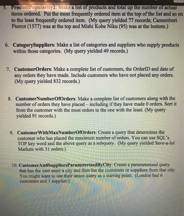 Solved Name: The relationships for the Northwind Database | Chegg.com