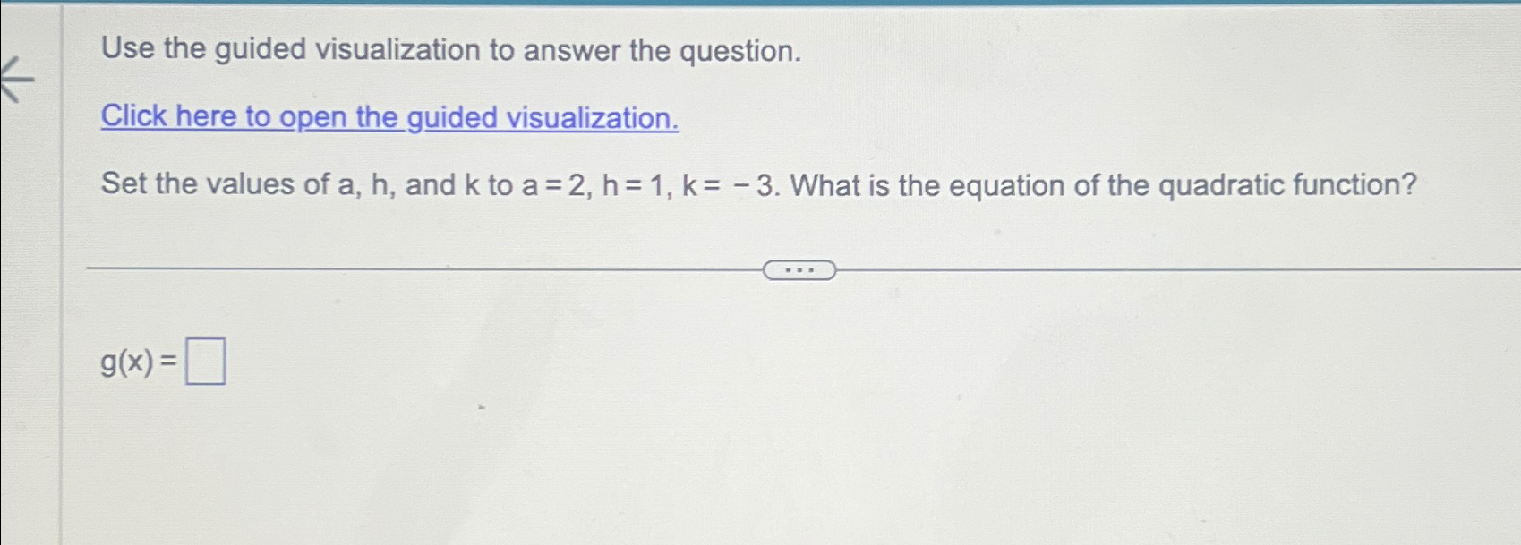 Solved Use the guided visualization to answer the | Chegg.com