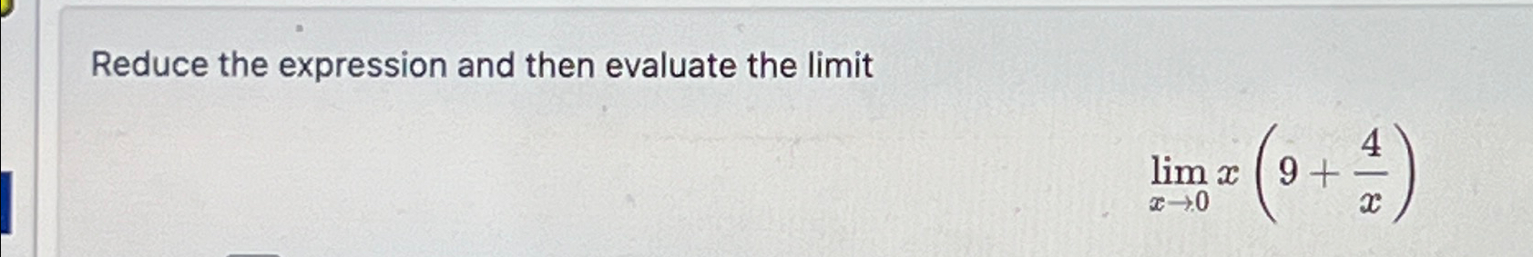 Solved Reduce the expression and then evaluate the | Chegg.com